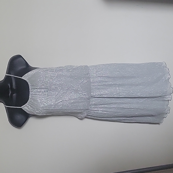 Enfocus Studio | Dresses | En Focus Studio Silver Dress | Poshmark